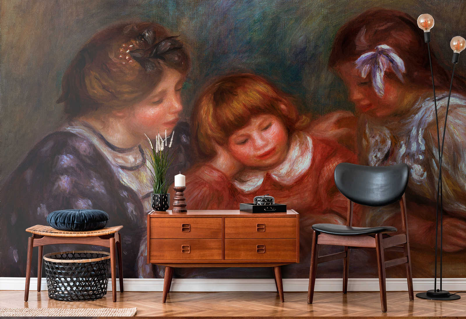 The Lesson" mural - Pierre Auguste Renoir | A.S.