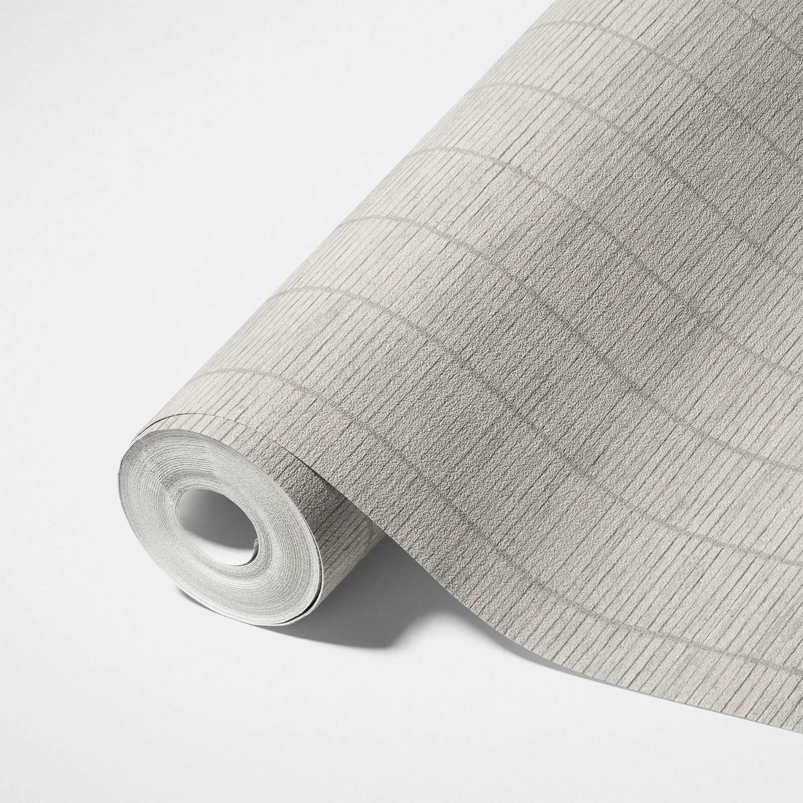 Non-woven wallpaper - Bamboo partition look - Japandi style | A.S.