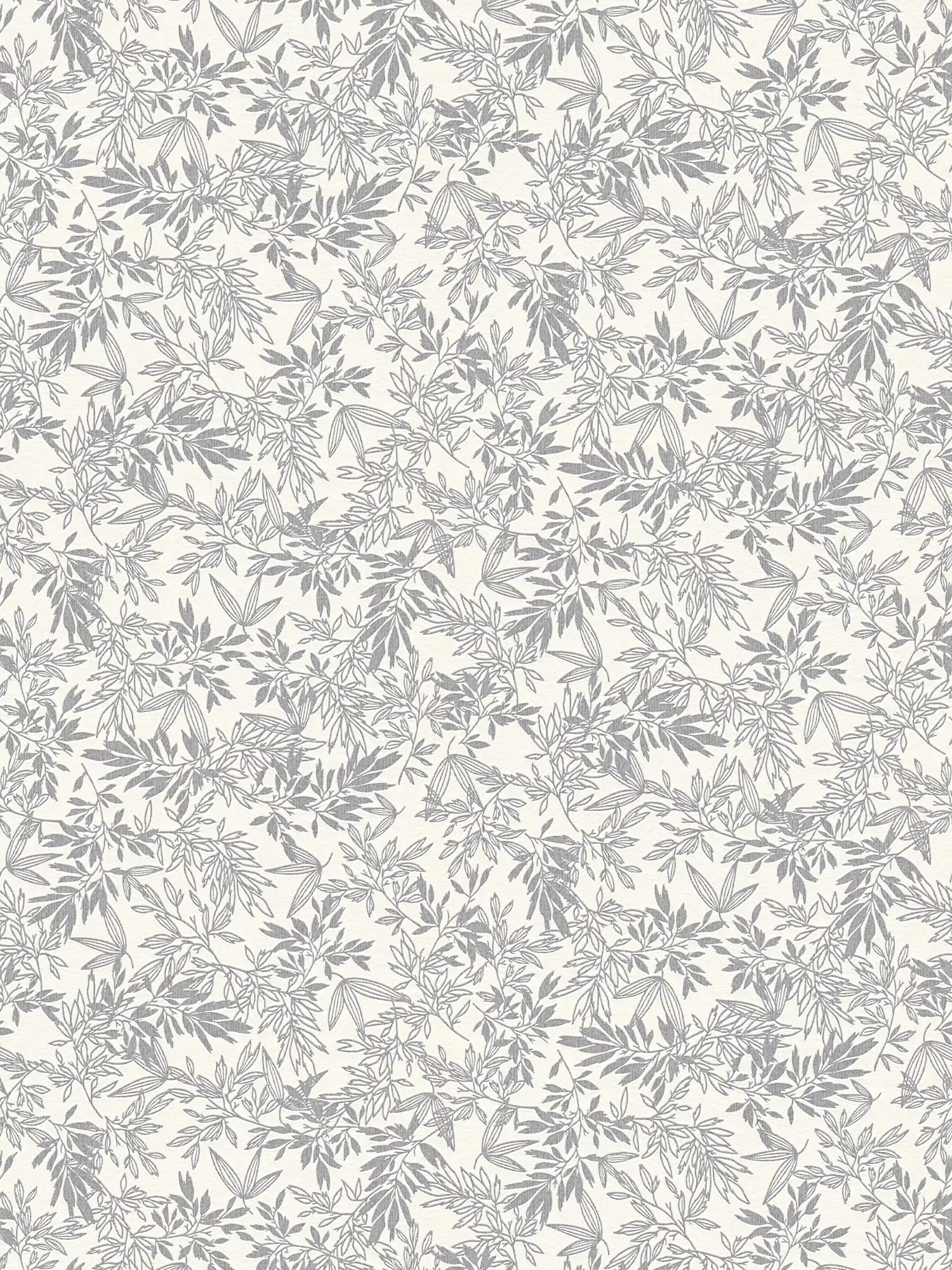 Floral wallpaper - leaves pattern - matt » OnlineShop | A.S.