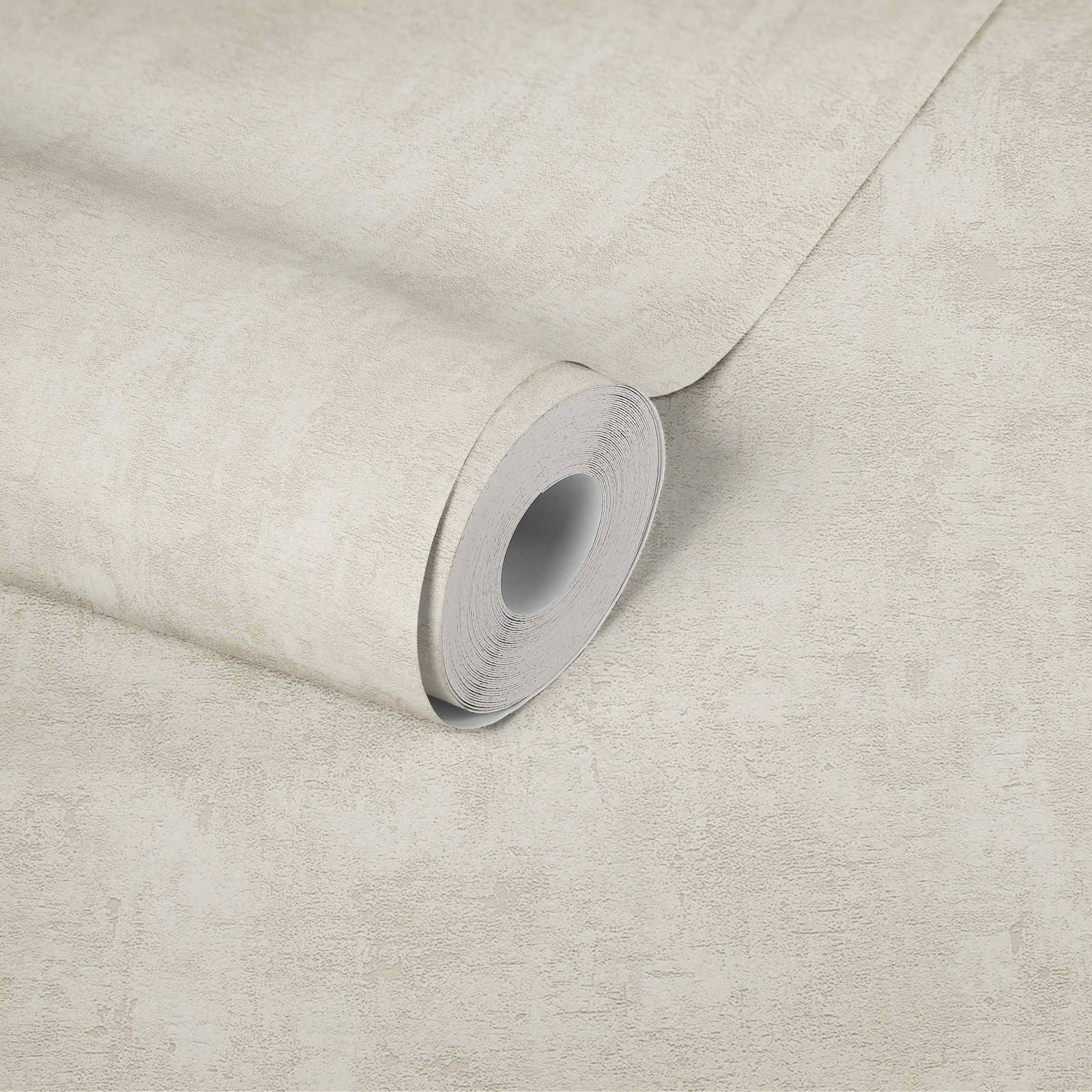 Plaster optics wallpaper cream - rough used look » OnlineShop | A.S.