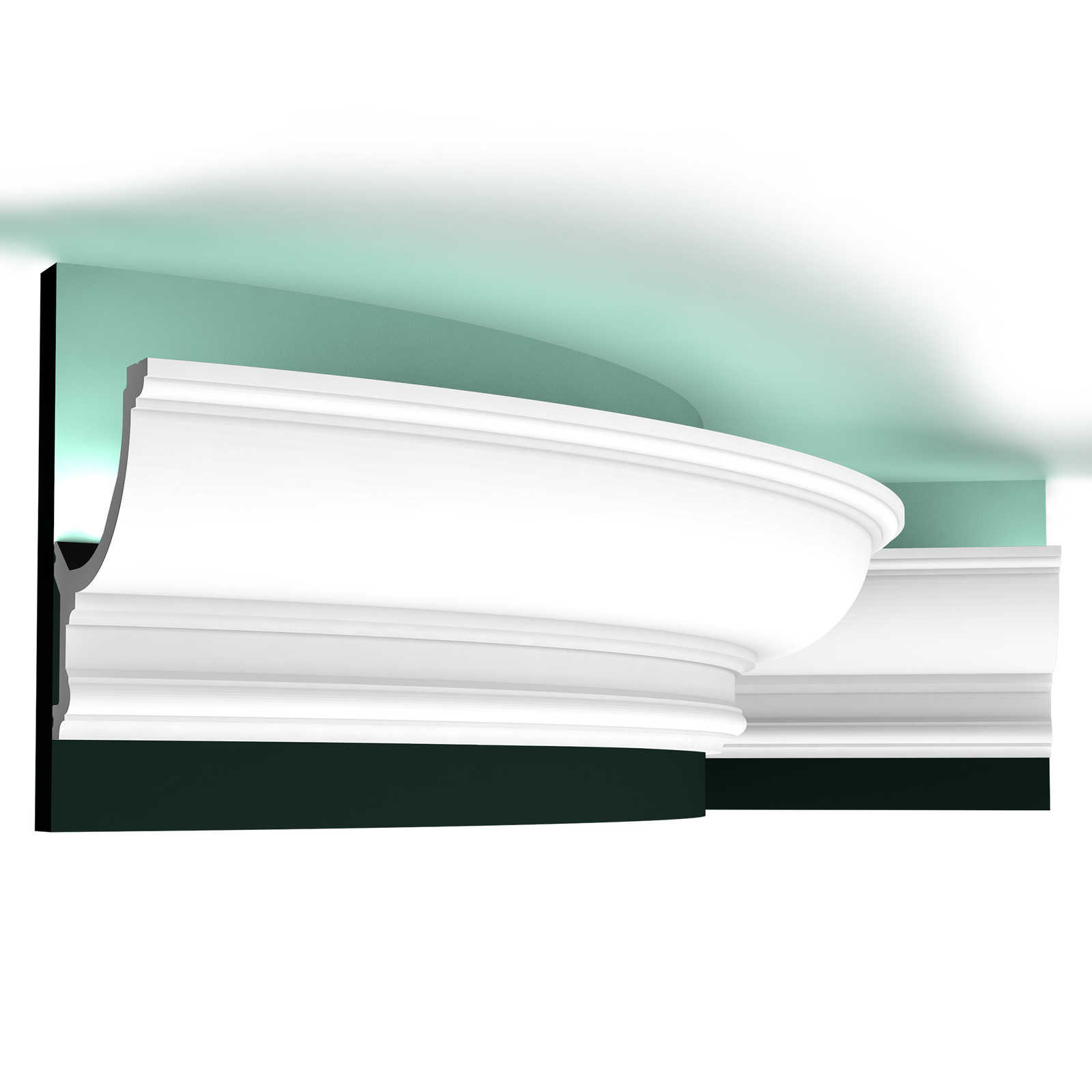 Classic decorative moulding - indirect lighting - Vienna C901F