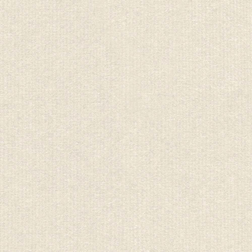 Beige wallpaper with textile design and shimmer effect