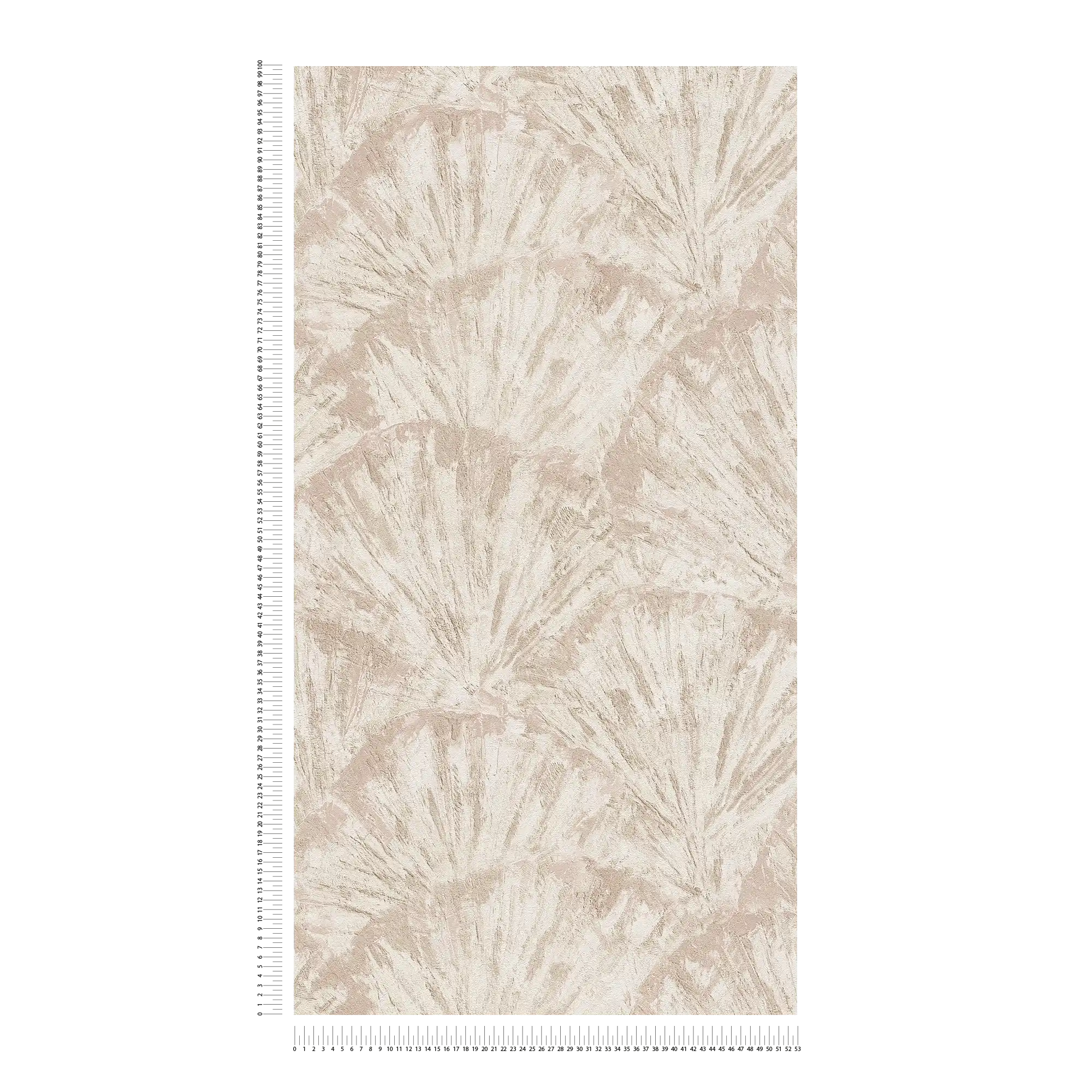 papier peint en papier intissé clair - feuille finement structurée ...