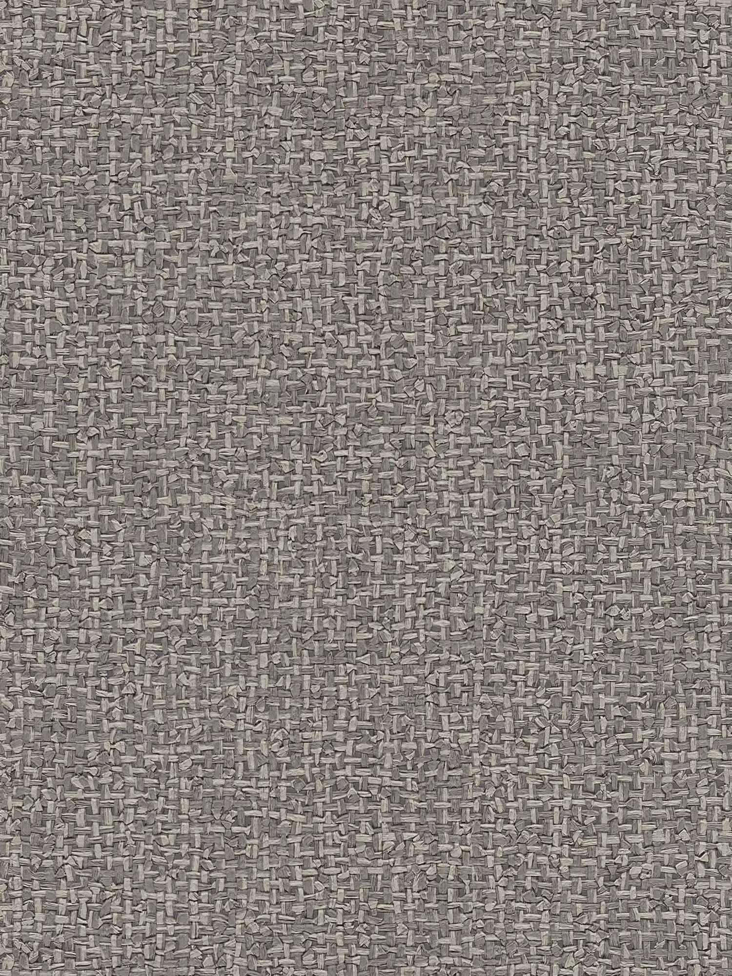 Zeitlose Uni Strukturtapete • Vliesbasis - Grobe Stoffanmutung strukturiert