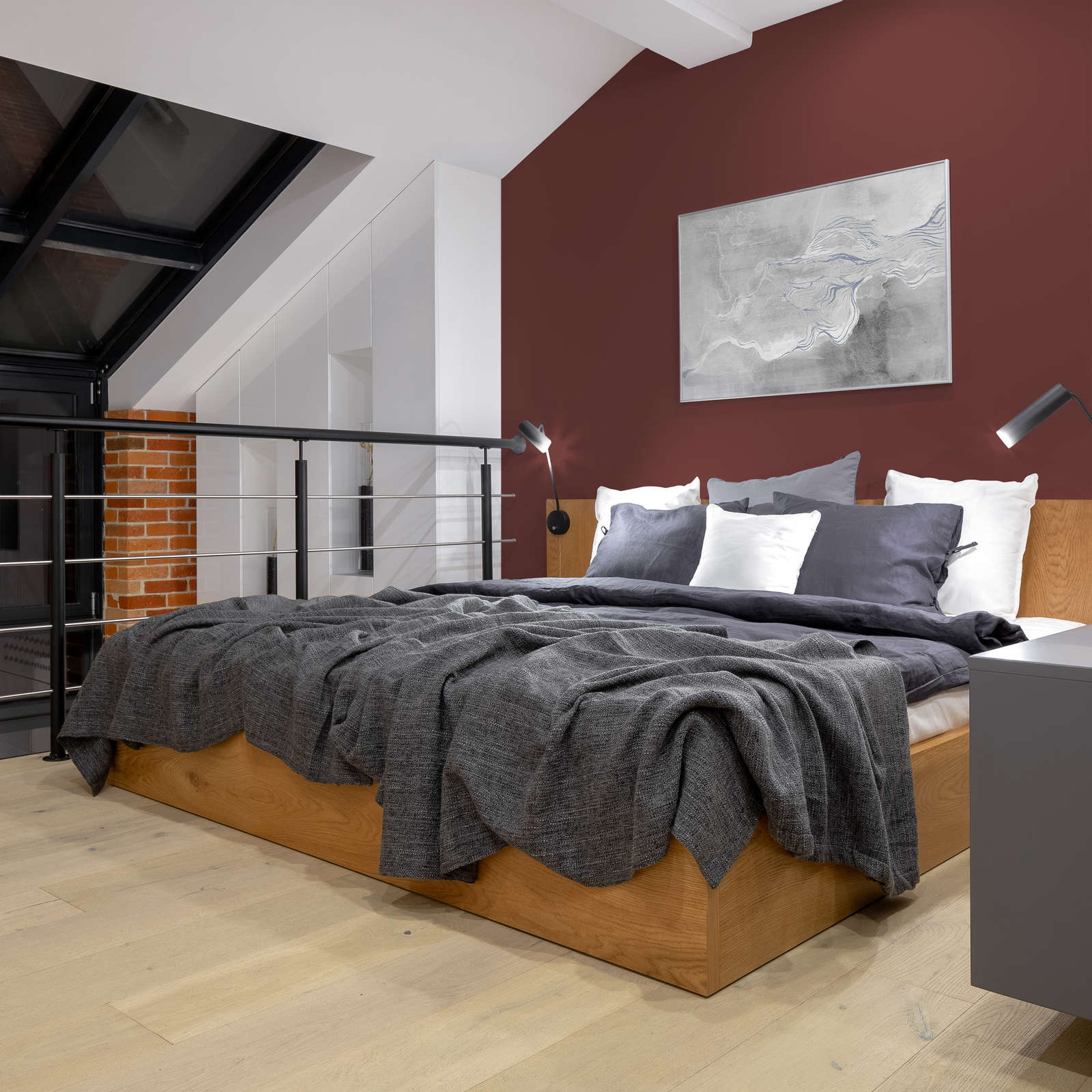 Premium wall paint noble chestnut red »Luxury Lipstick« NW1007 » 2,5l