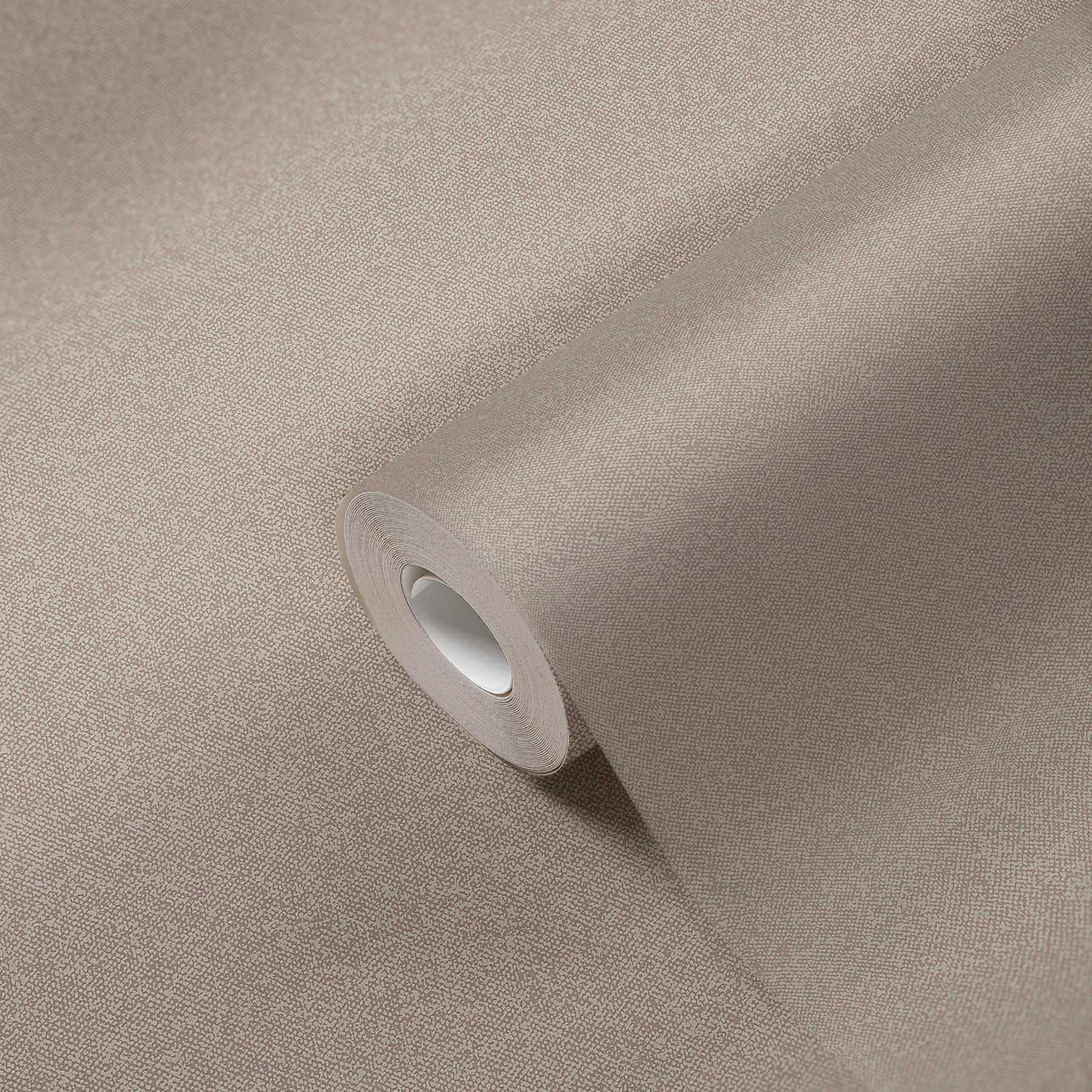 Plain textured wallpaper - linen look | 3876375552 | A.S.